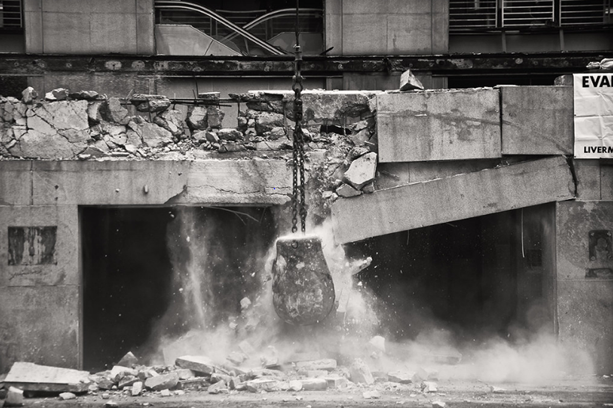 Complete Demolishing & Replacement of Concrete Structure - Innodez