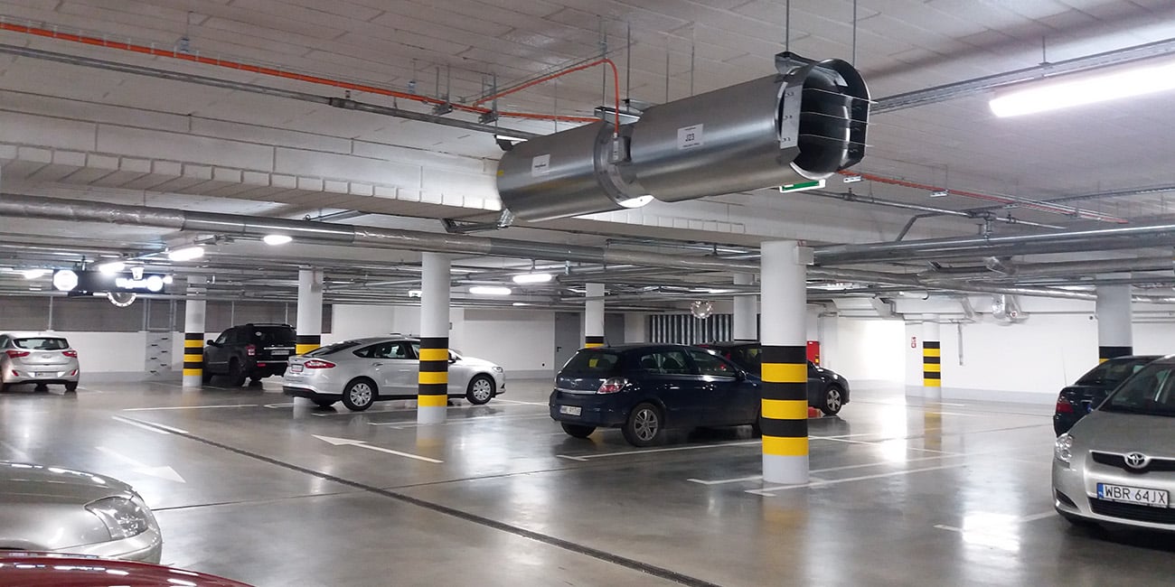 Garage Ventilation Design: CO Removal with Jet Fan Placement - Innodez