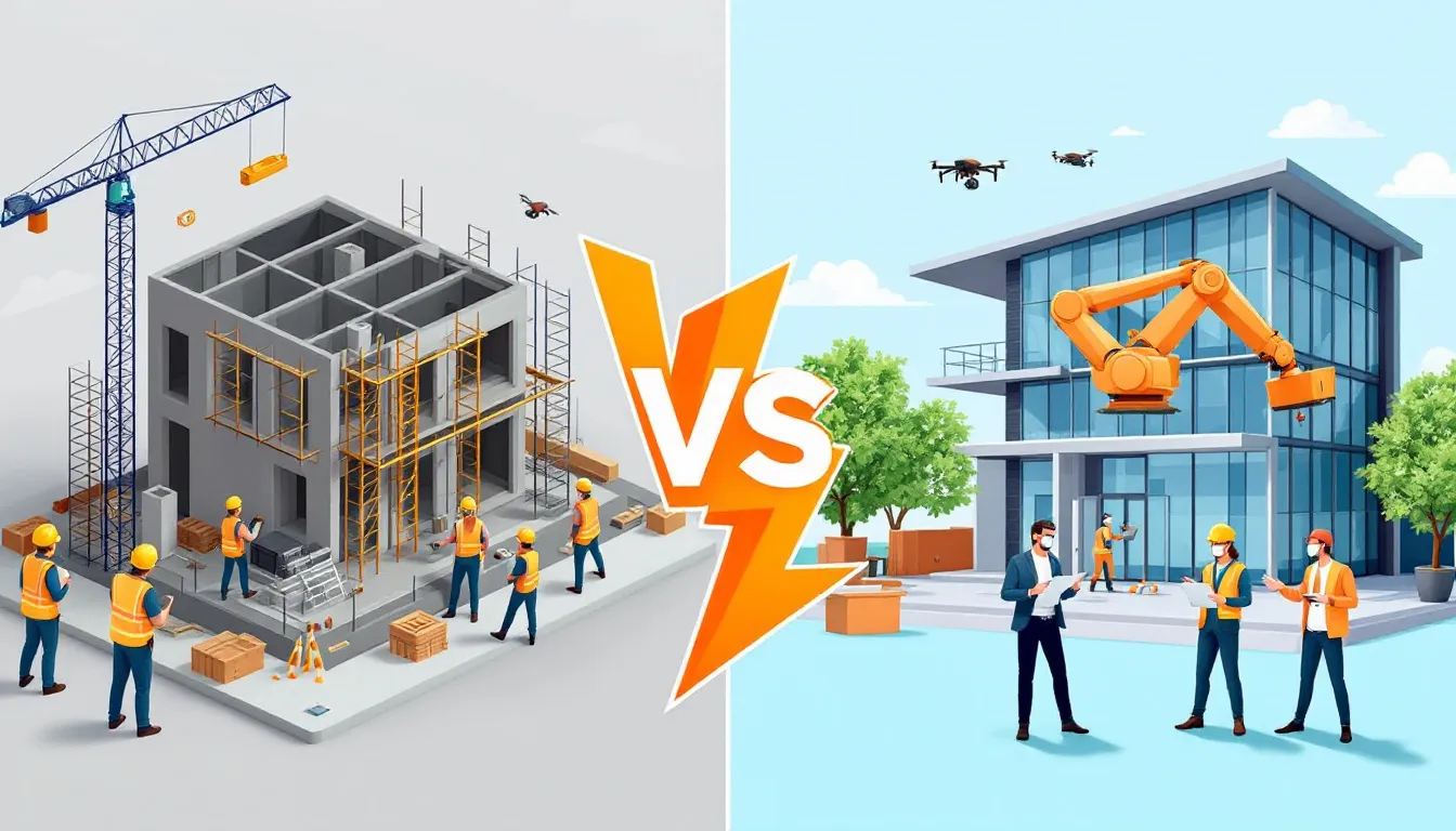 Top Differences Between Design Build vs Traditional Construction